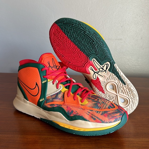 Nike | Shoes | New Mens Nike Kyrie Infinity World People Orangegreen ...